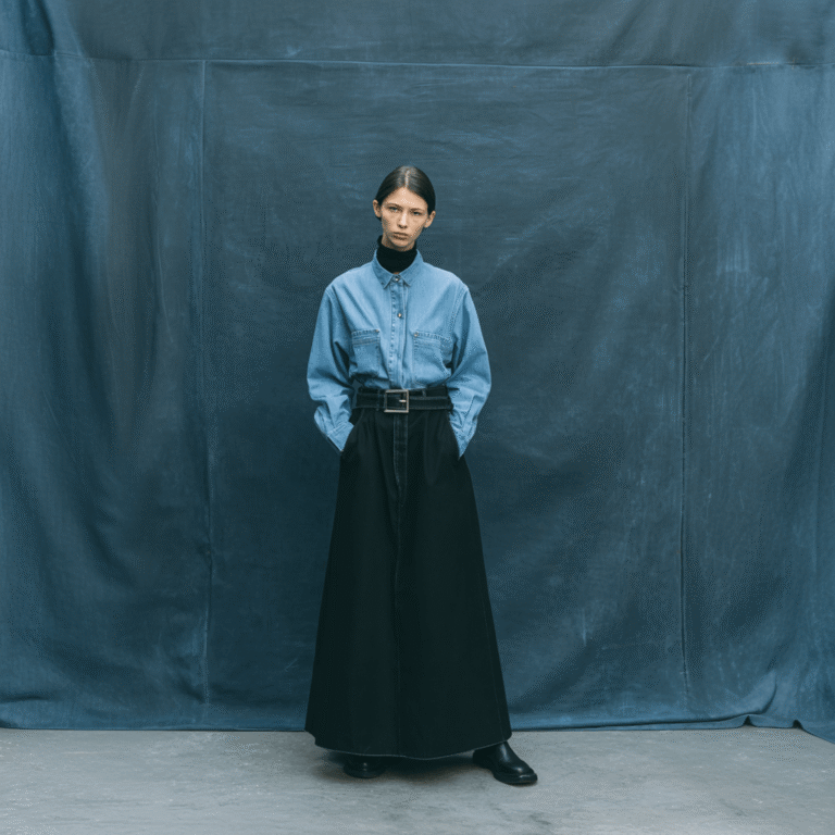 The 2026 Denim Guide for Minimalists: Baggy Jeans & Long Skirts